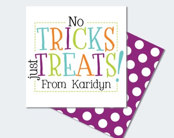 Halloween Tags Treat Tag Halloween Class Treats - Etsy