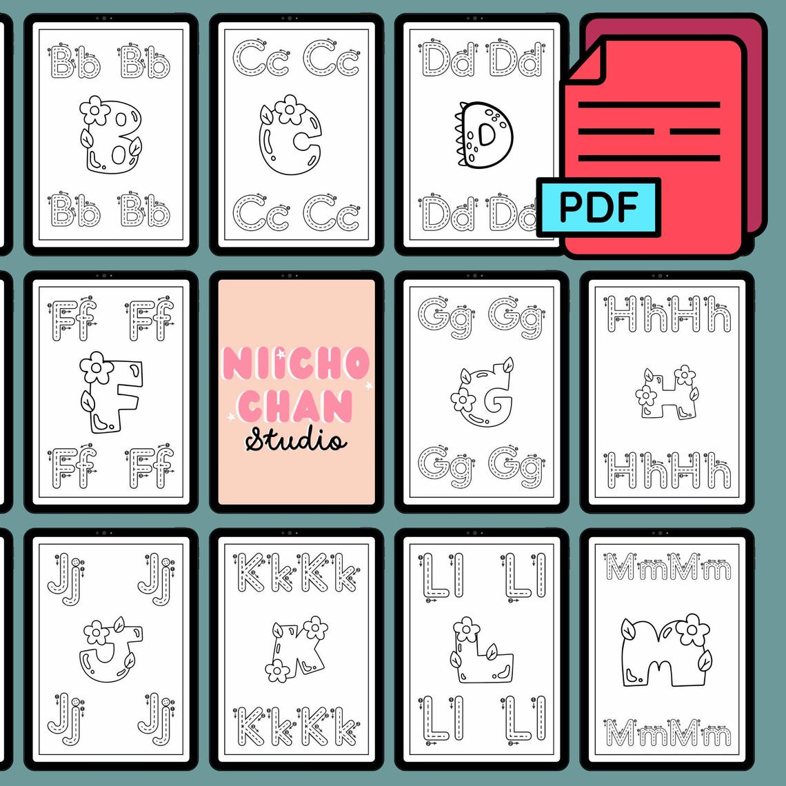 Kids Tracing Alphabet | Printable Coloring Pages for Kids | Fun ...