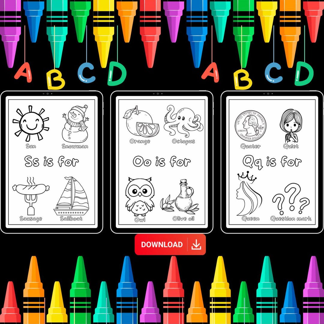 Kids Vocabulary Pages | Printable Coloring Pages for Kids | Fun ...