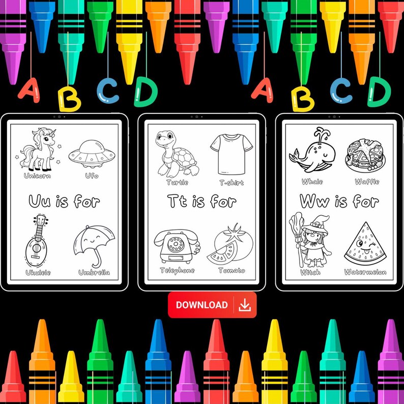 Kids Vocabulary Pages | Printable Coloring Pages for Kids | Fun ...