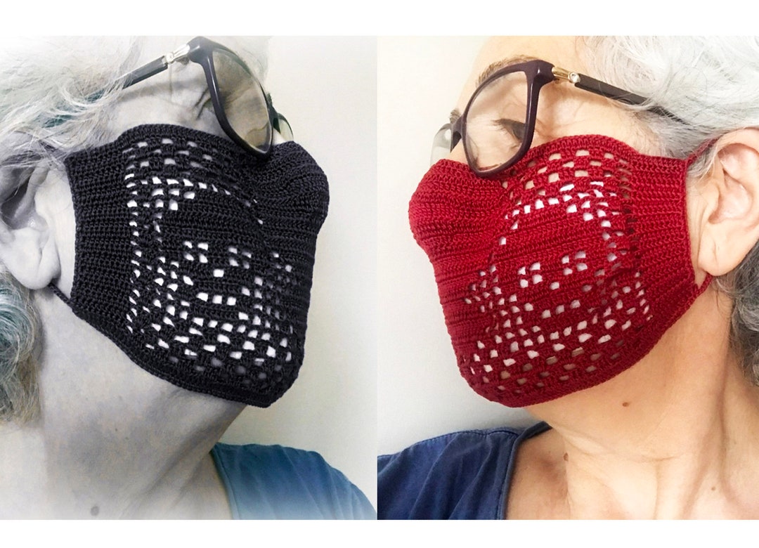 Crochet Mask,face Mask Pattern,crochet Skull Mask,crochet Pattern, Easy ...