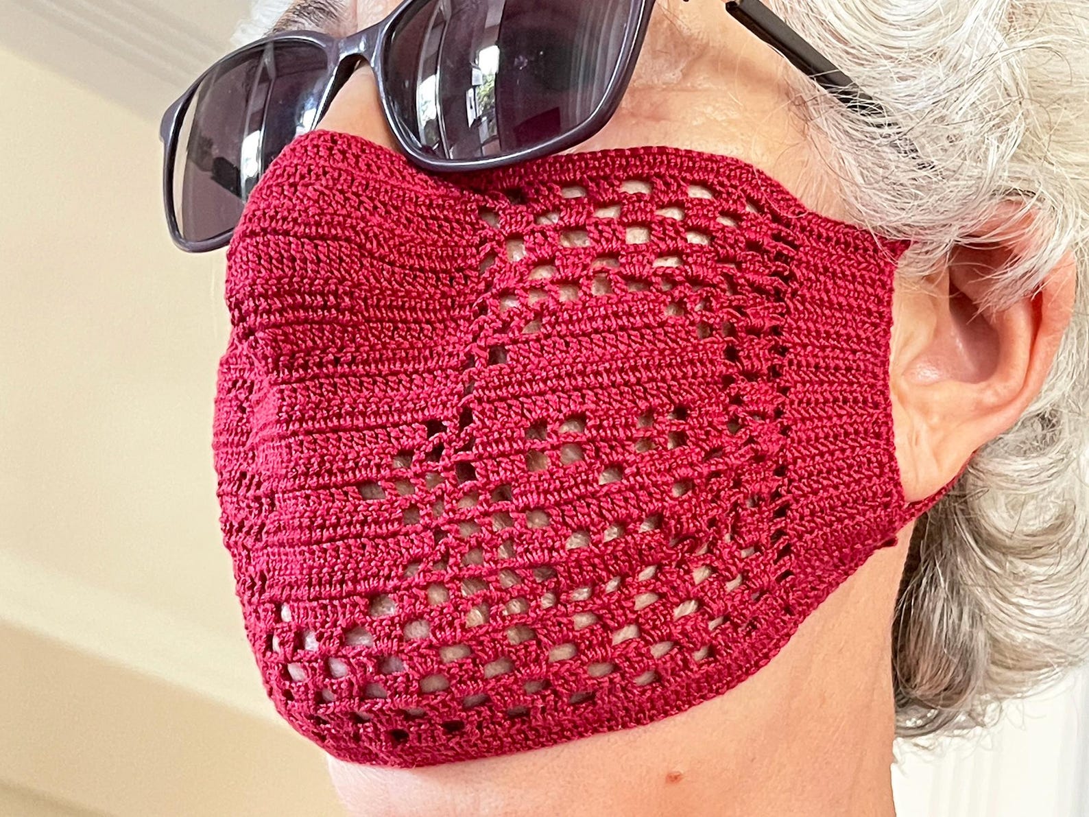 Crochet Skull Mask Pattern, Easy Face Mask (PDF Pattern) - Etsy