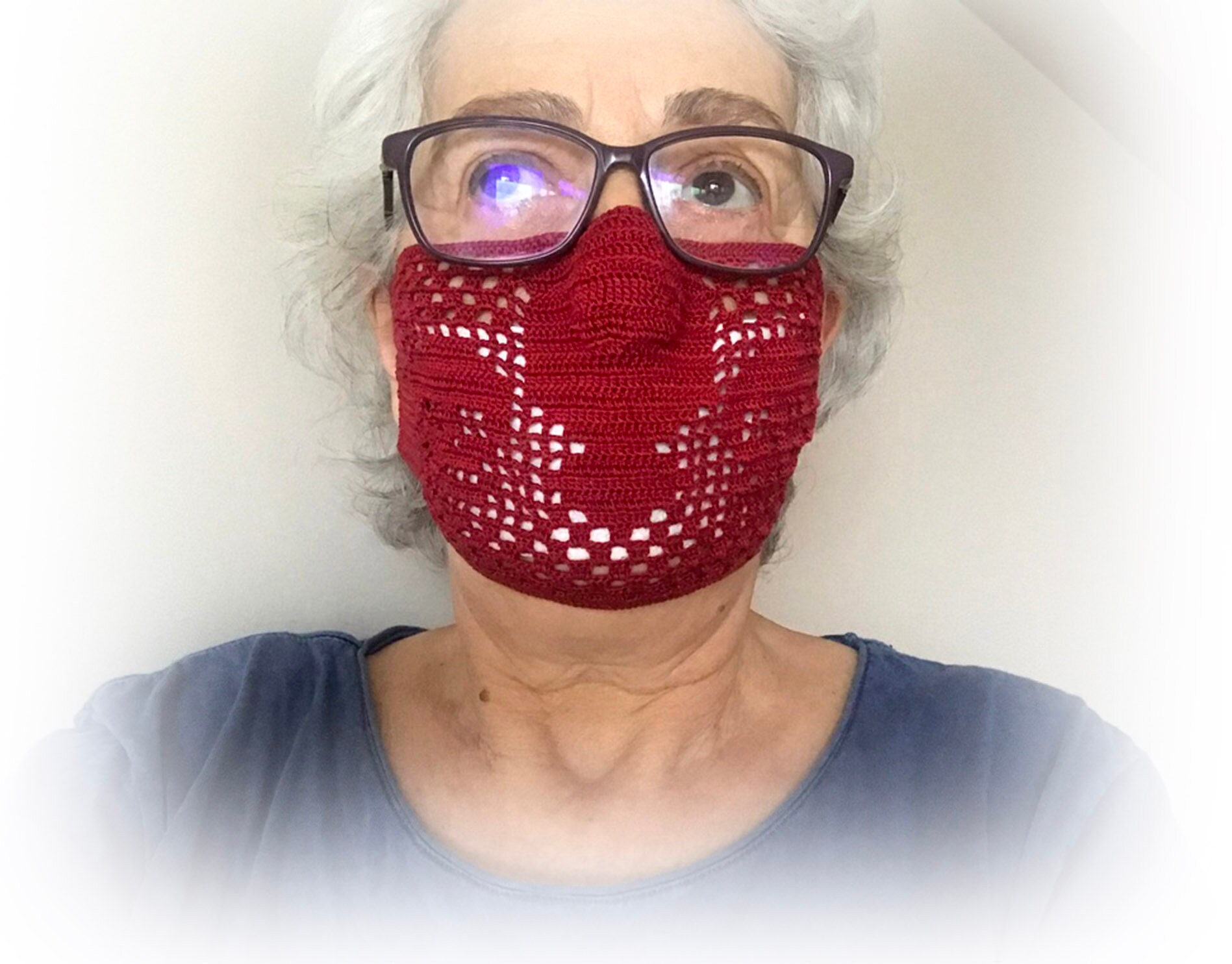 Crochet Maskface Mask Patterncrochet Skull Maskcrochet - Etsy
