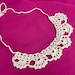 Crochet Necklace Pattern, Crochet Lace Necklace, Craft Your Own Stylish ...