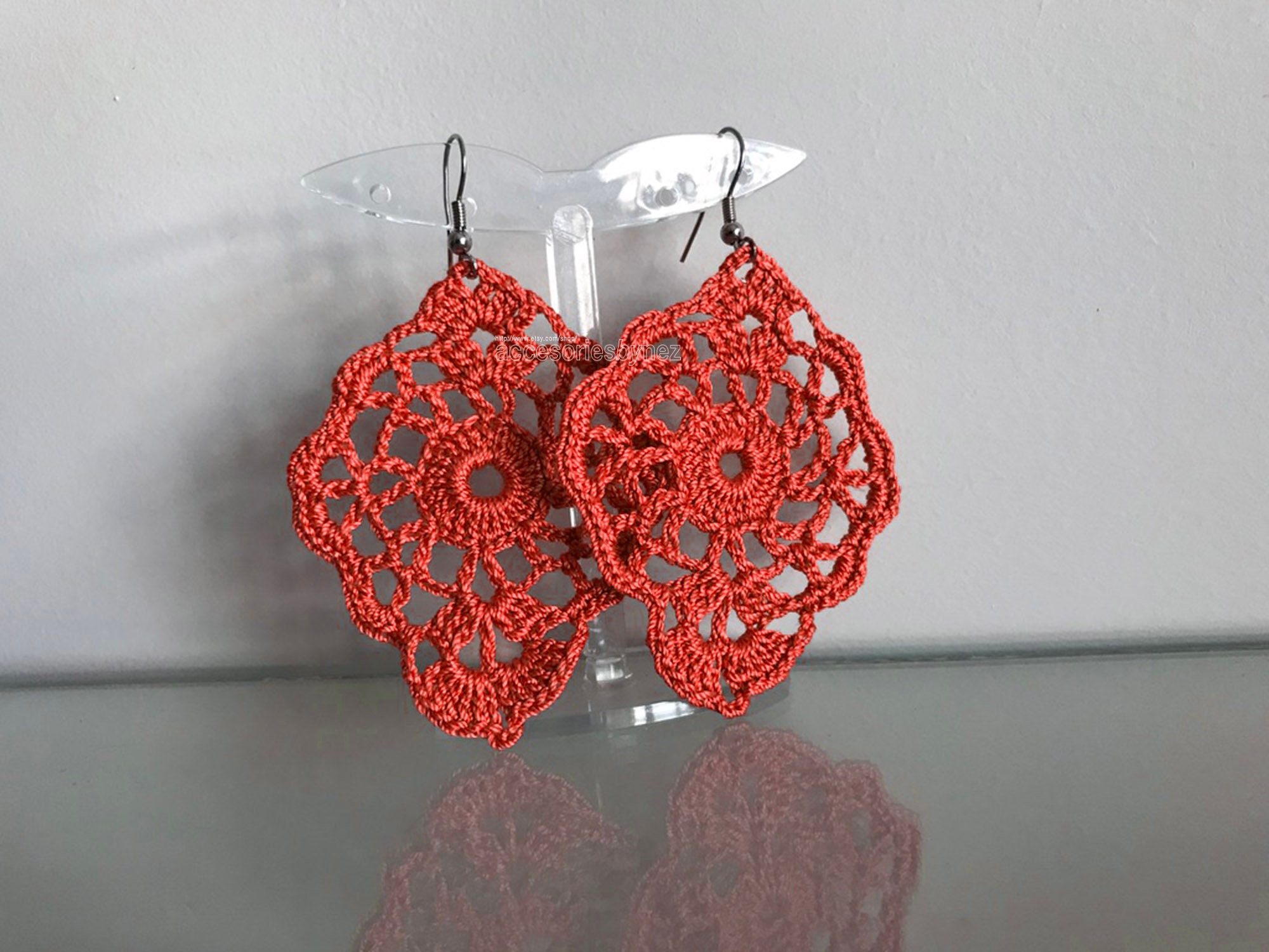 Crochet Pattern Crochet Earrings Beginner Crochet Easy | Etsy