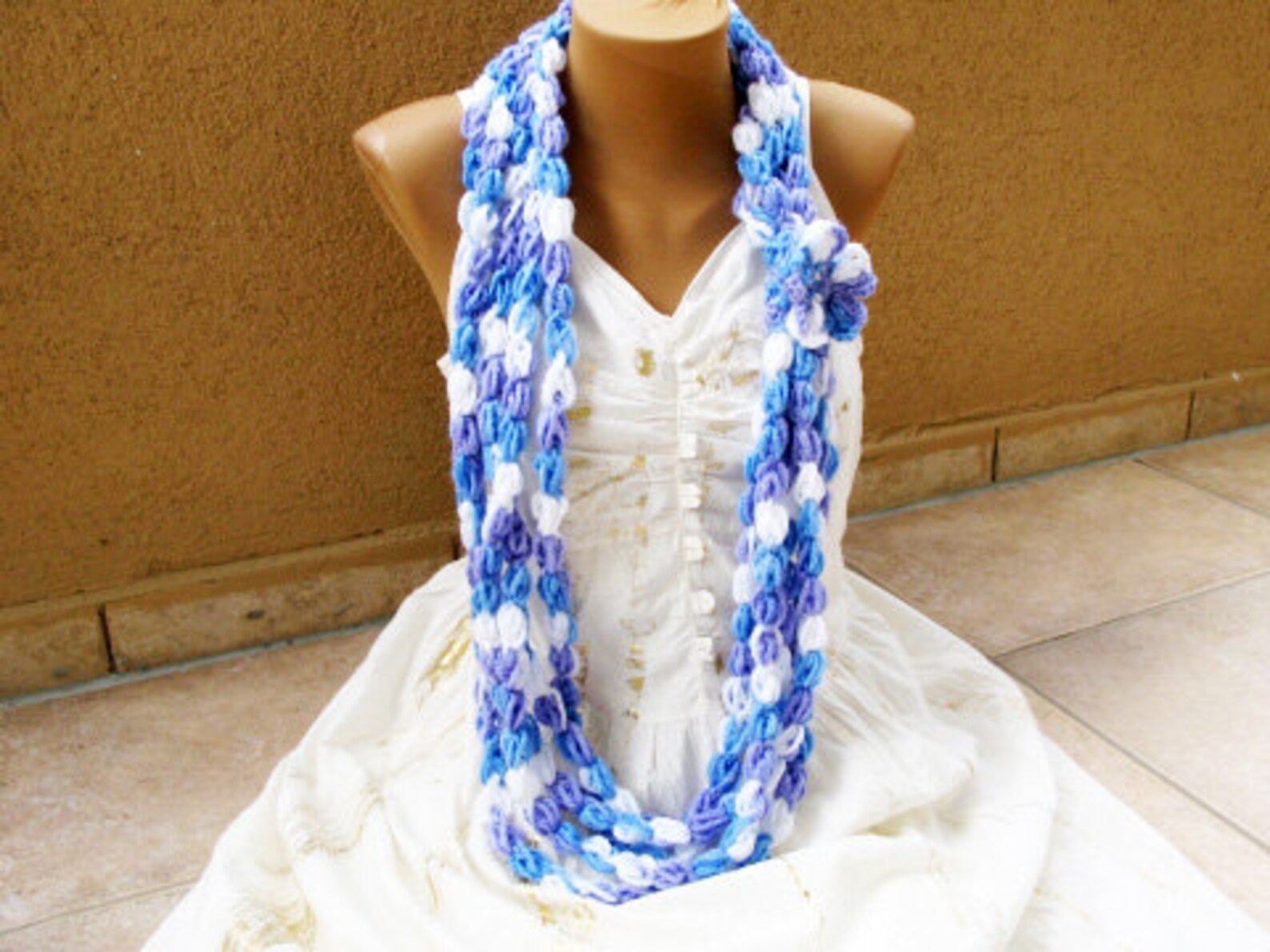 Crochet Scarf Pattern Crochet Pattern Infinity Loop Scarf - Etsy
