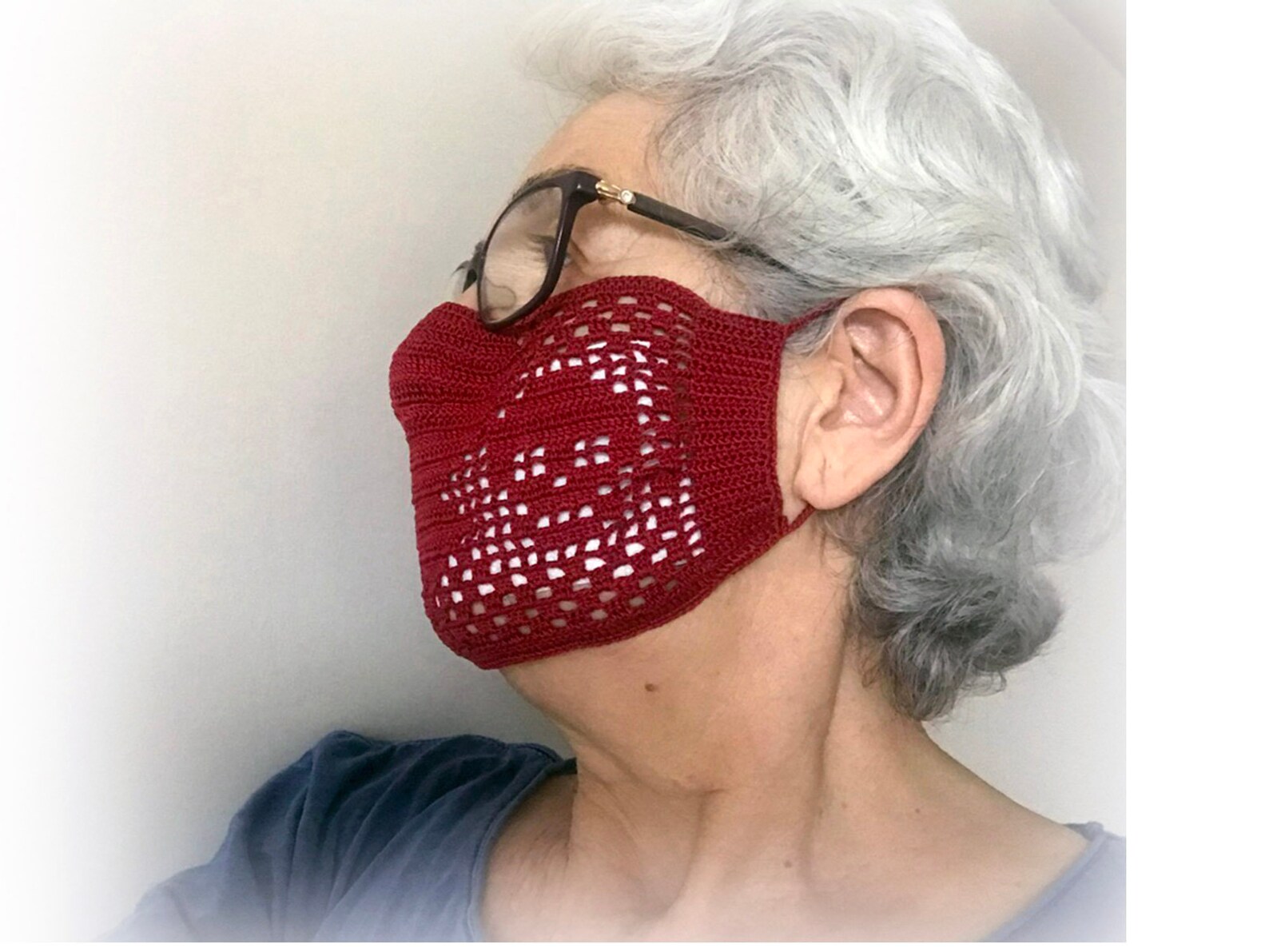 Crochet Maskface Mask Patterncrochet Skull Maskcrochet - Etsy