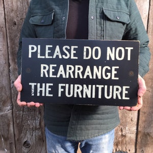 Strange Motel Sign | Handmade Screen Printed Sign | Funny Guest Room ...