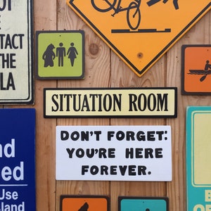 Situation Room Sign | White House | the West Wing | Handmade Screen ...