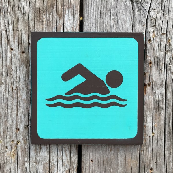 Swimming Pool Signs - Etsy Canada