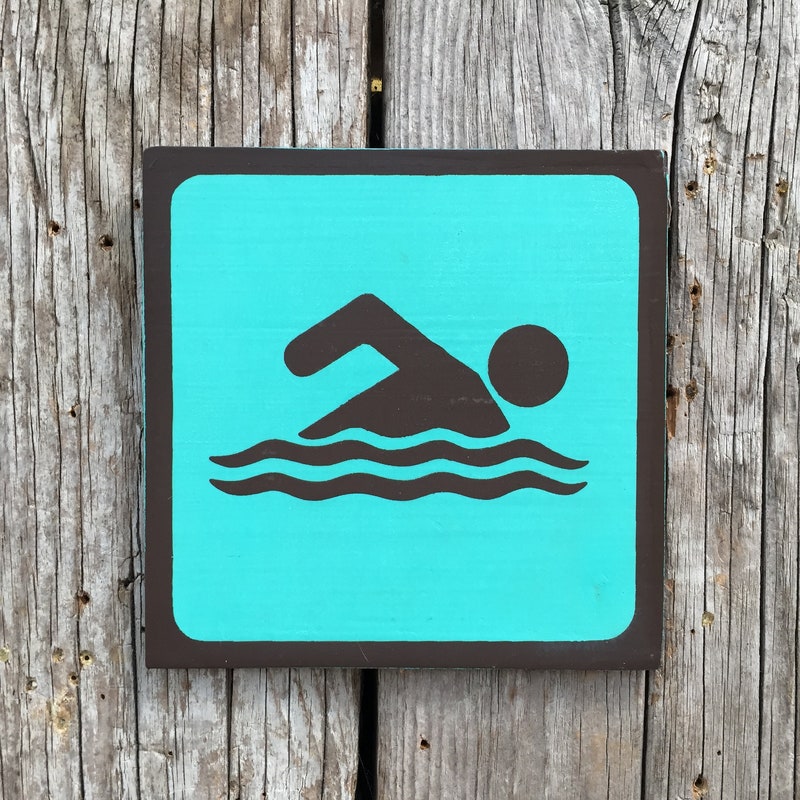 Swimming Pool Signs - Etsy Canada