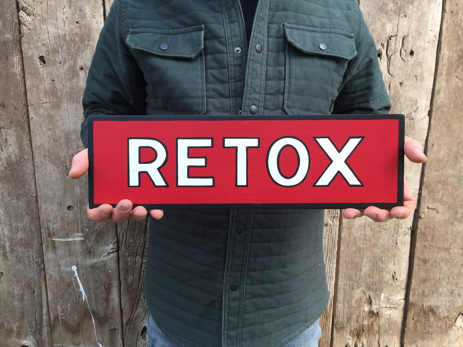Retox Sign the Simpsons Handmade Screen Printed Sign - Etsy