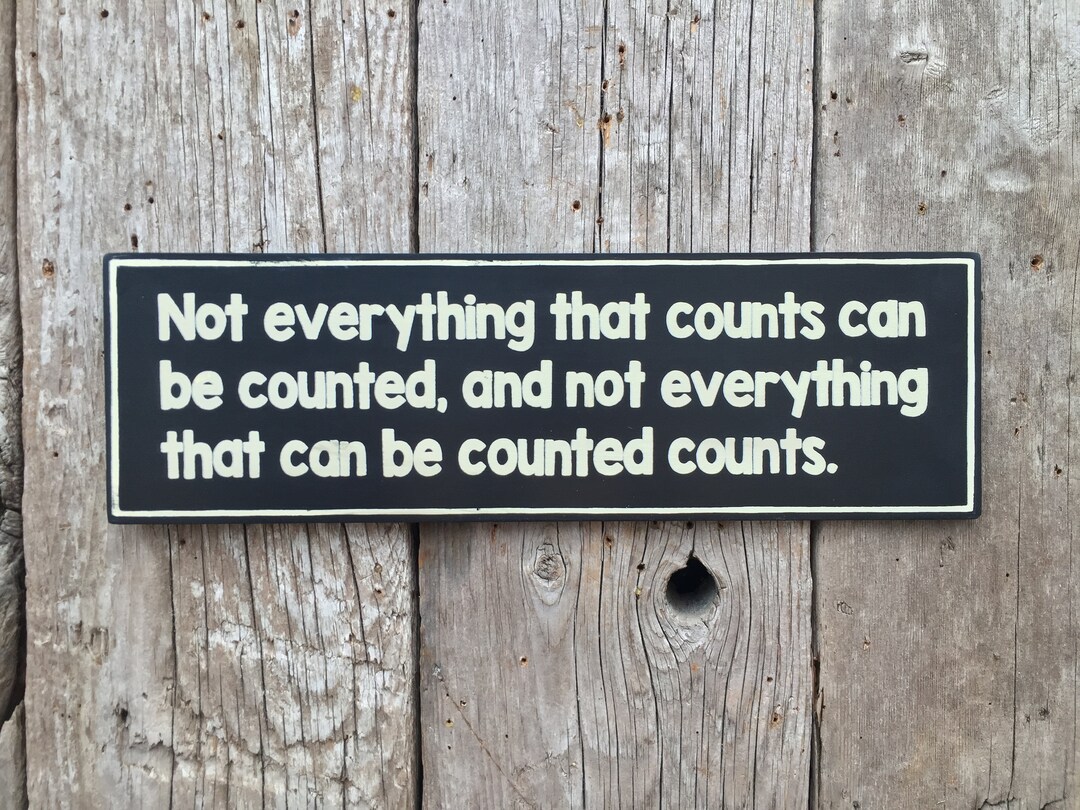 Albert Einstein's Sign | Handmade Screen Printed Sign | Sign From ...