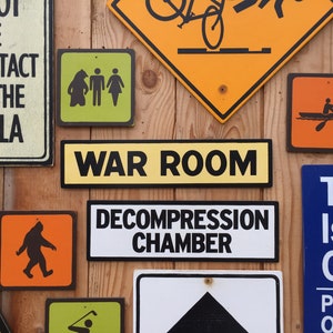 War Room Sign White House the West Wing Handmade Screen Printed Sign ...