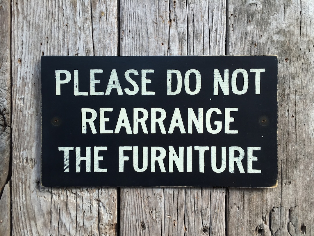 Strange Motel Sign | Handmade Screen Printed Sign | Funny Guest Room ...