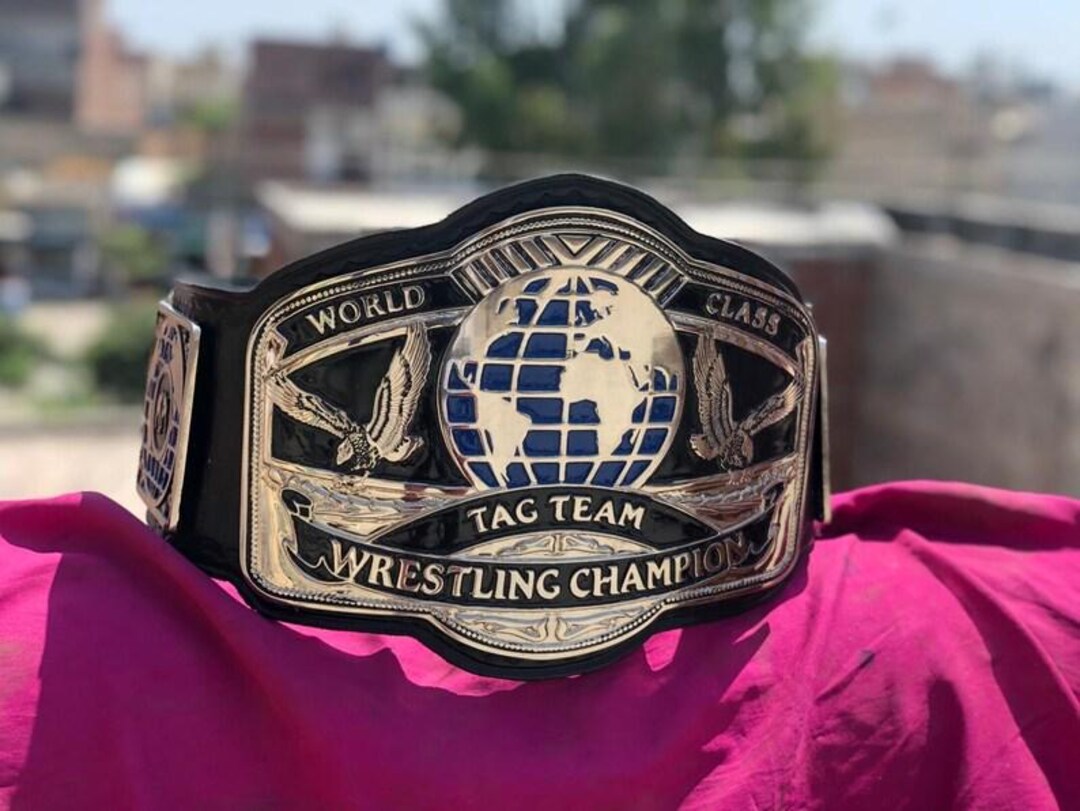 New Custom World Class Tag Team Wrestling Championship Belt - Etsy