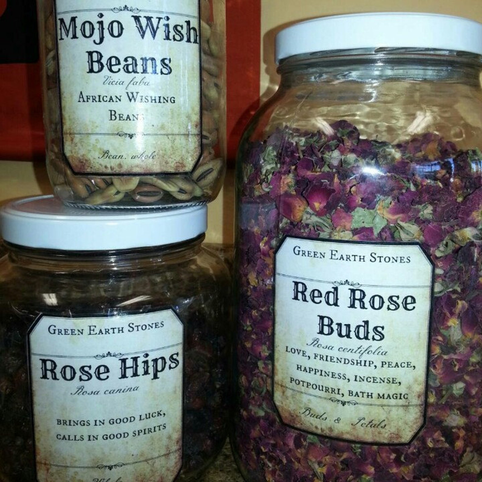 Hibiscus Dried Flowers 1oz Divination Magic Spells Herbs - Etsy
