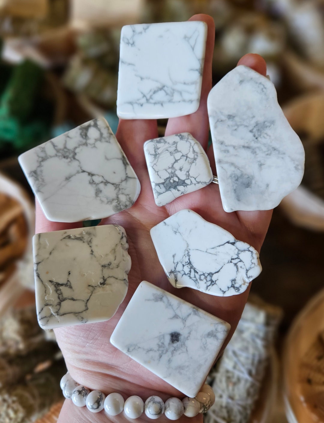 Howlite Slice, (one), Small Slab, Polished - Etsy