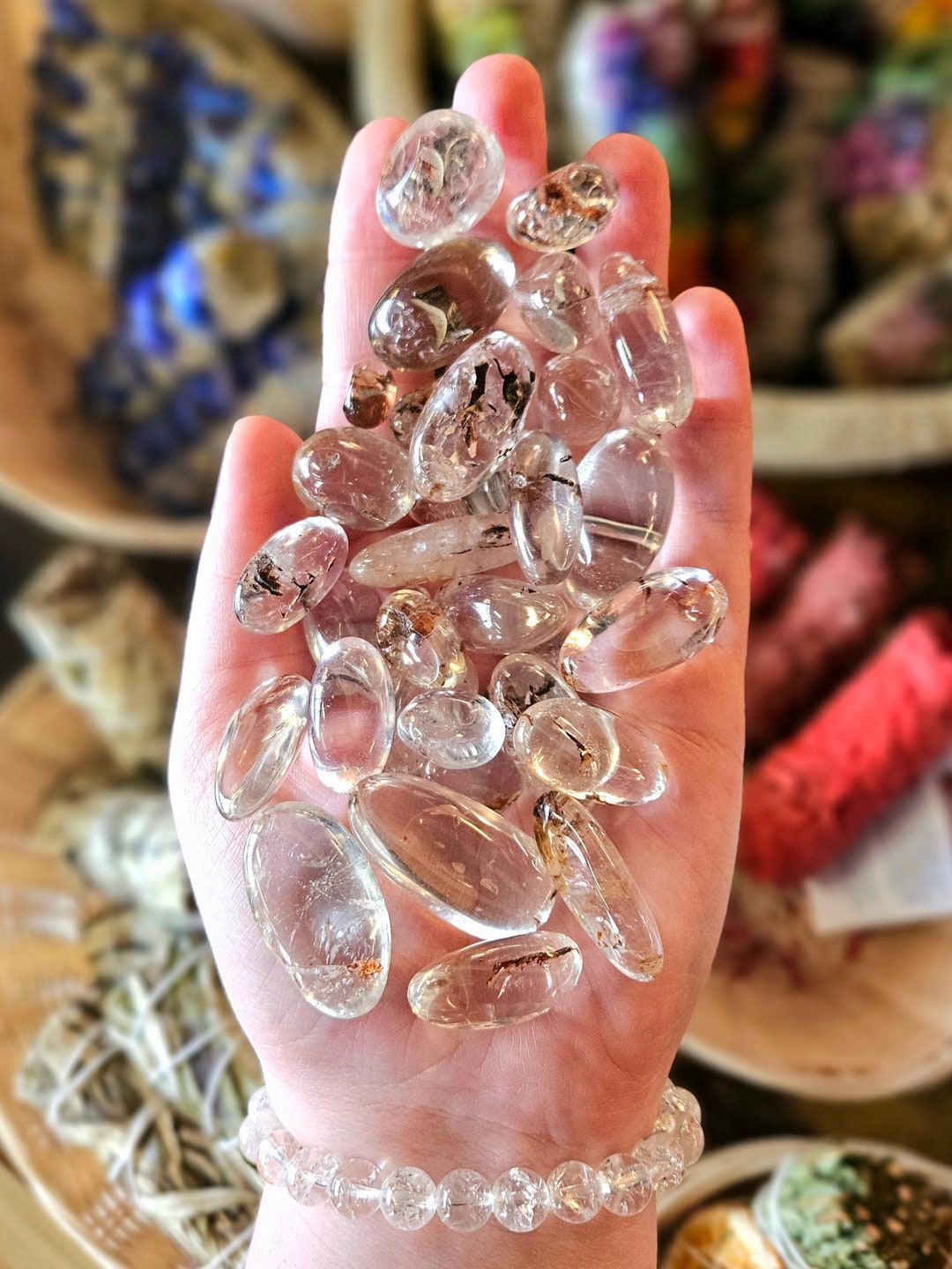 Fire Quartz Tumbled Stone, One, Minerals, Rock Hound, Crystal Healing ...