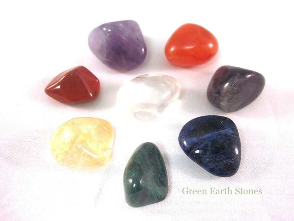 Crystal Mandala Kit, Crystal Healing, Tumbled Stones, Crystal Grid, - Etsy