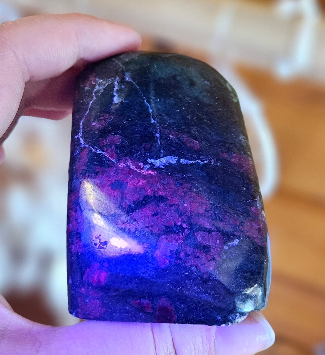 RARE Fluorescent Ruby in Cupro-zoisite Specimen #RC4 - Etsy