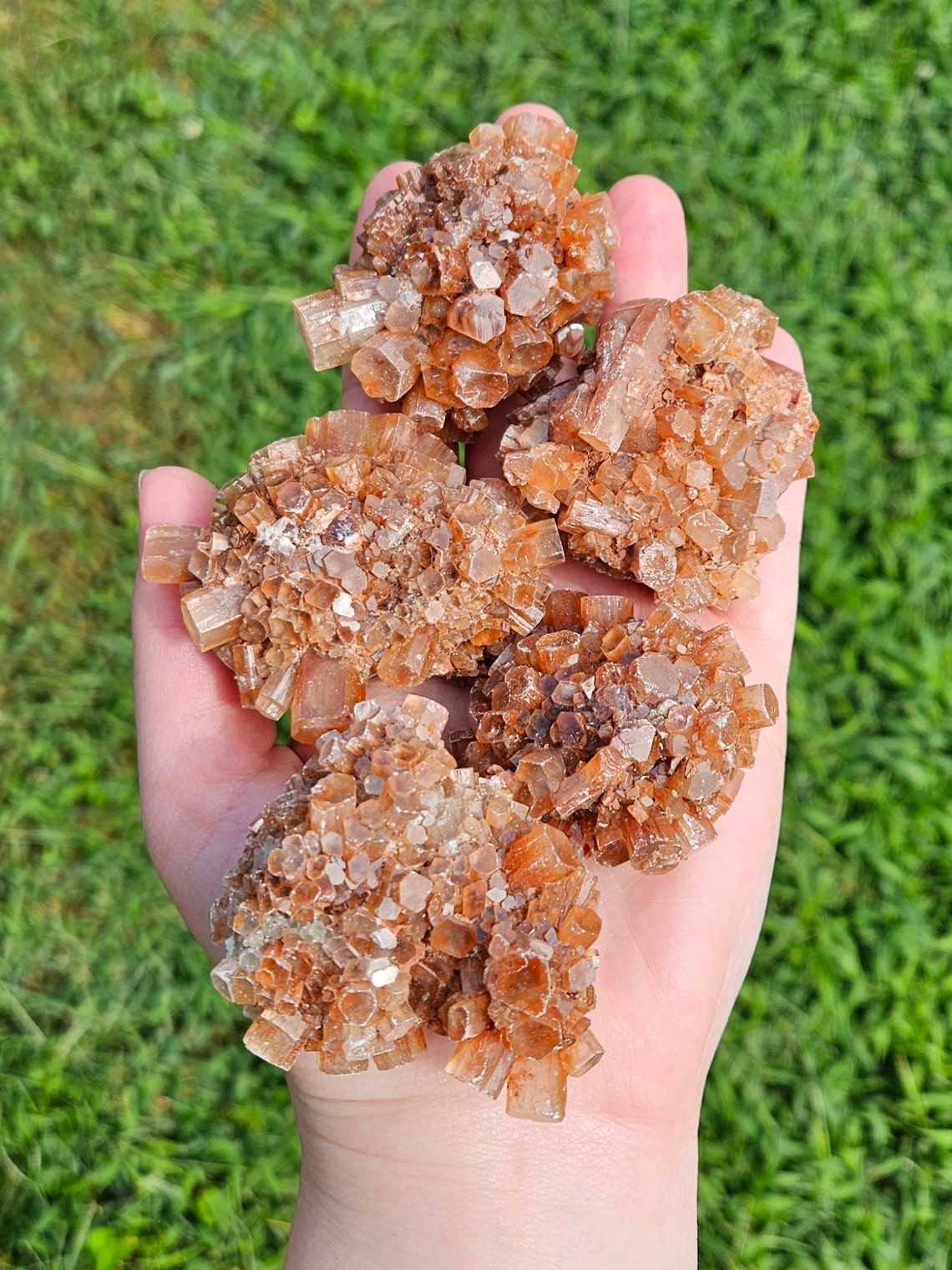 Aragonite Crystal Cluster, Brown Aragonite (one) - Etsy