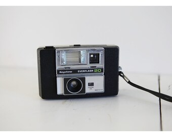 Vintage Keystone Everflash 10 Instant Loading Electronic Flash Camera ...