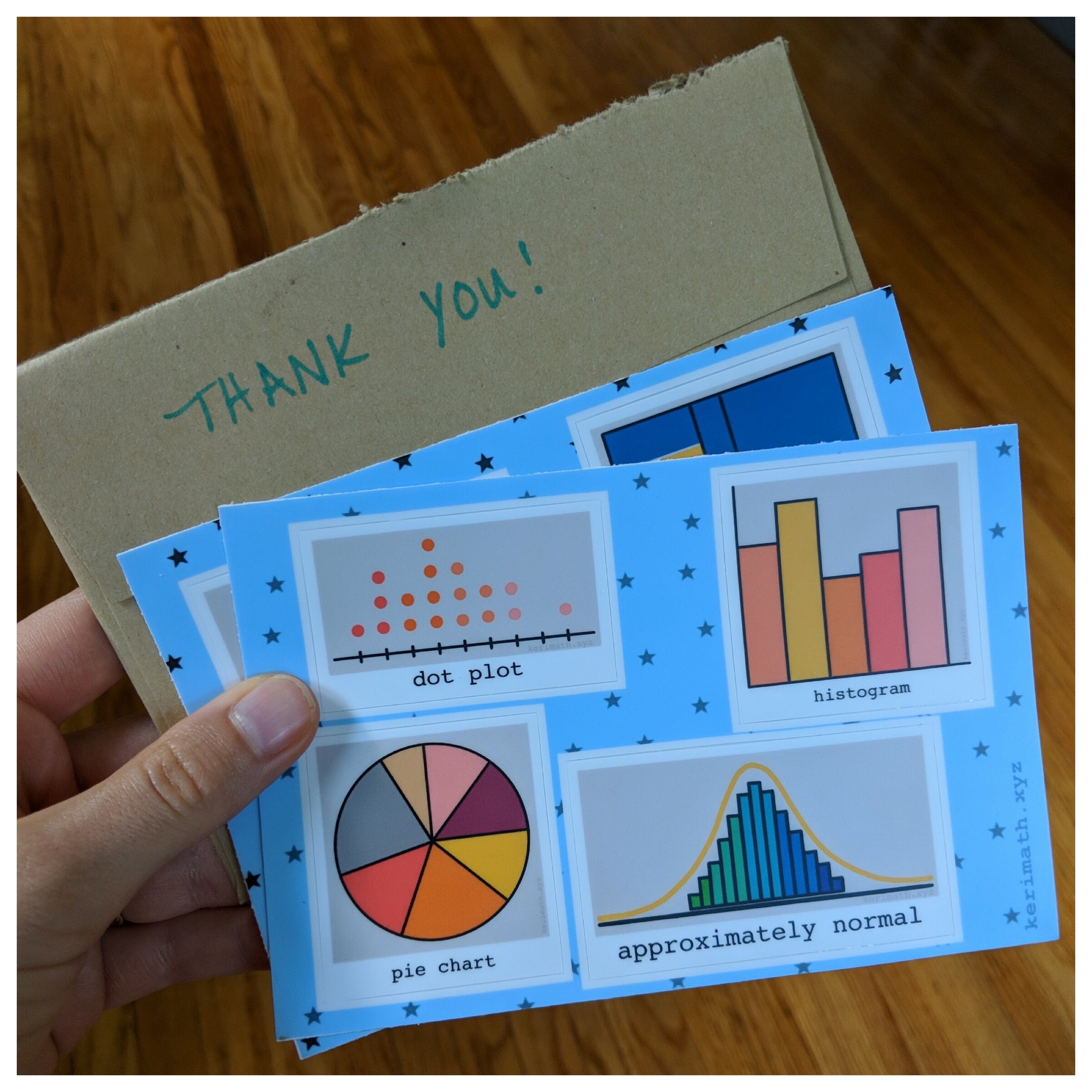 Math Vinyl Sticker Sheets Set of 8 Math Stickers Total FREE SHIPPING in ...