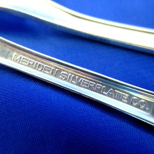 Vintage Meridian first Lady Pattern Silverplate 5 - Etsy