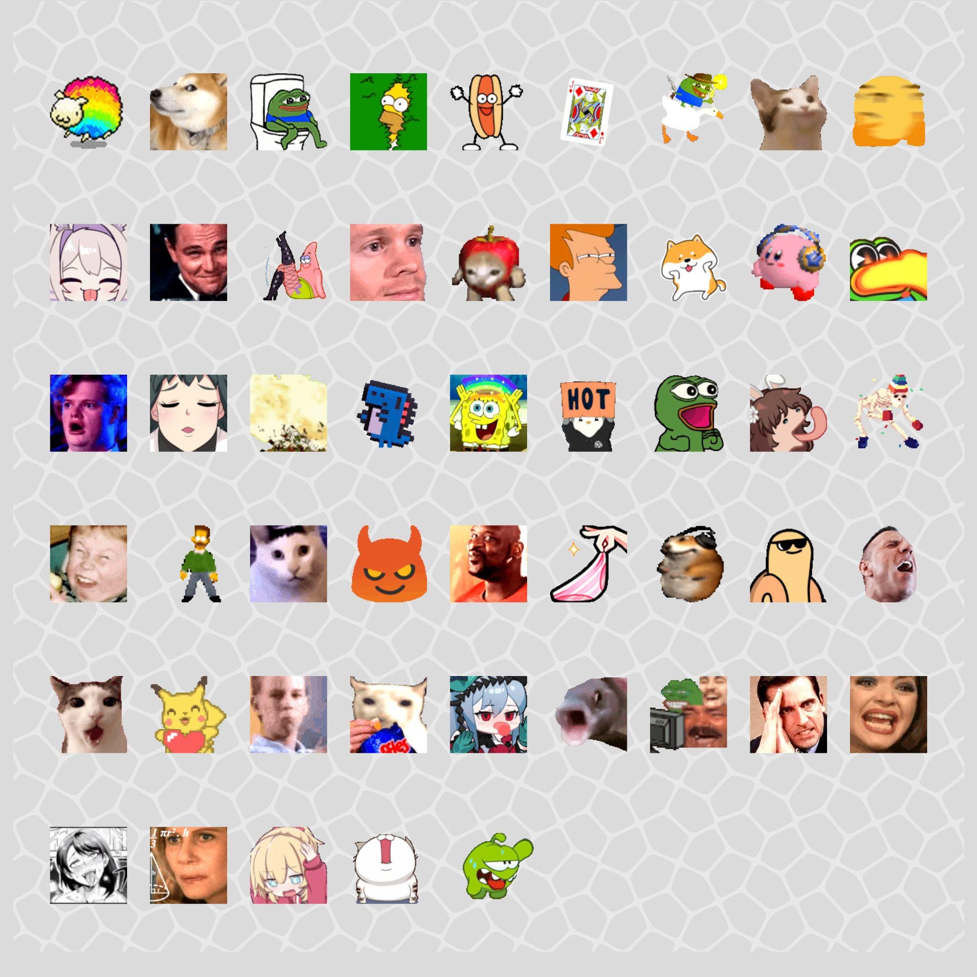 Animated Meme Emotes Pack: 150 Viral Gifs for Twitch, Discord & Youtube ...