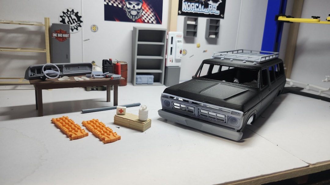 1977 Ford B250 155MM WB SCX24 - Etsy