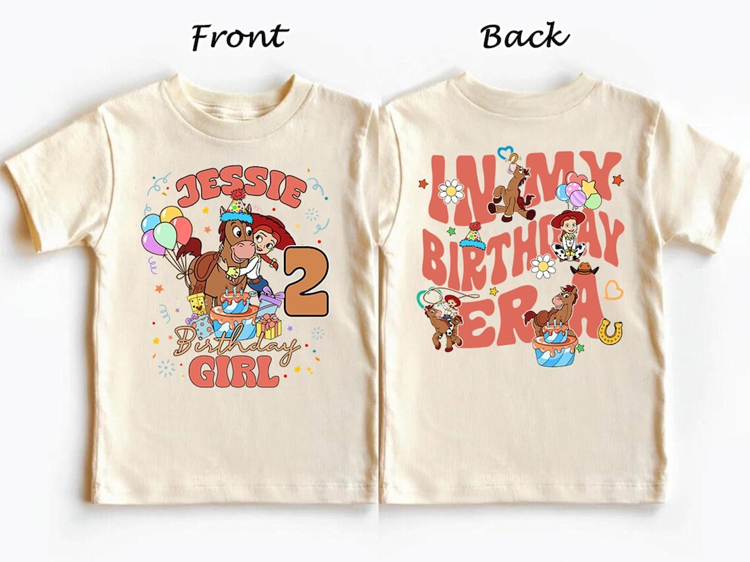 Jessie and Bullseye Birthday Shirt, Toy Story in My Birthday Era Shirt ...