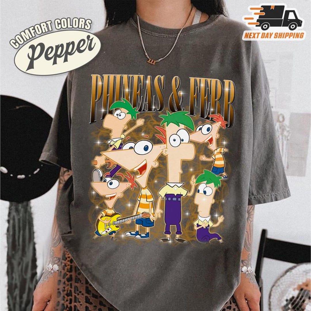 Comfort Colors® Phineas and Ferb Bootleg Rap Tee, Phineas and Ferb ...