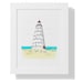 Lighthouse Bible Verse Art Print Inspiration Motivational Nautical ...
