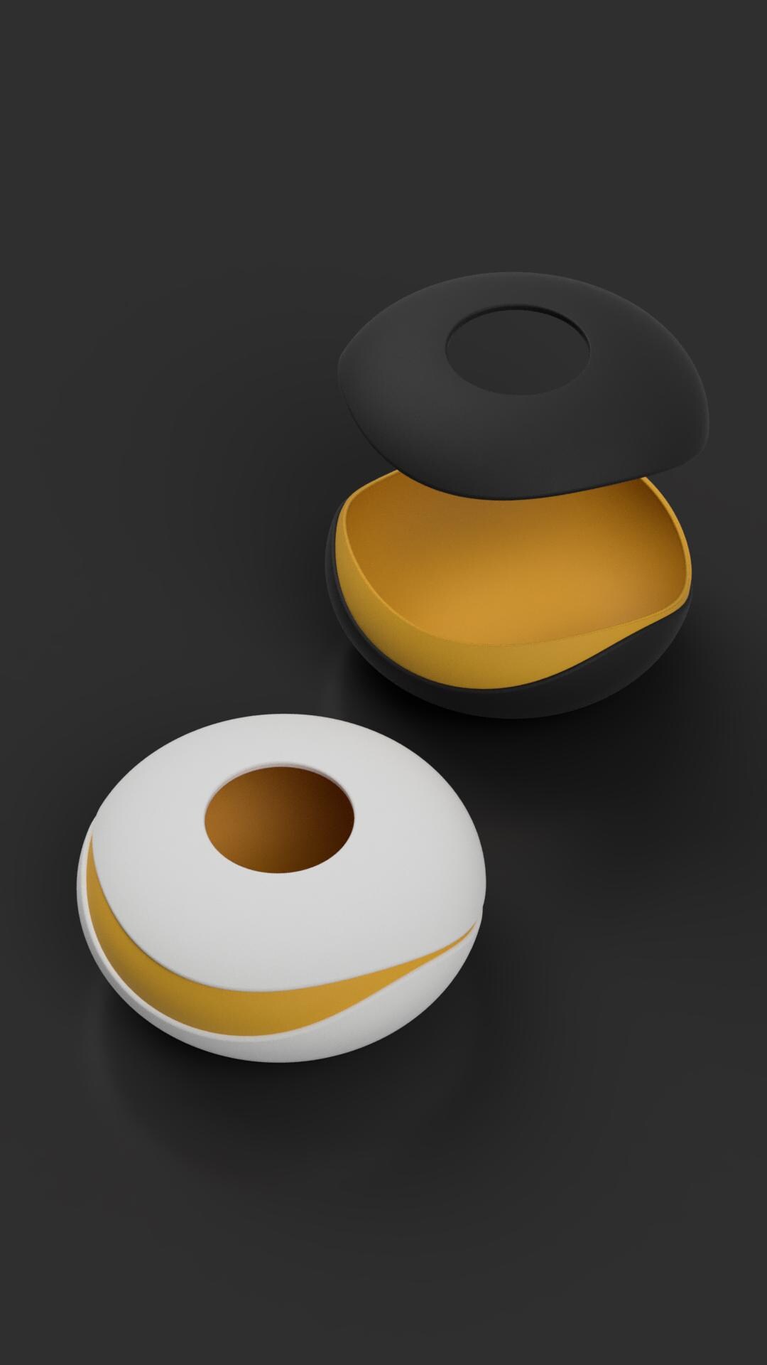 Elegant 3D Printable Round Storage Box With Lid - DIY Desk Organizer - Etsy