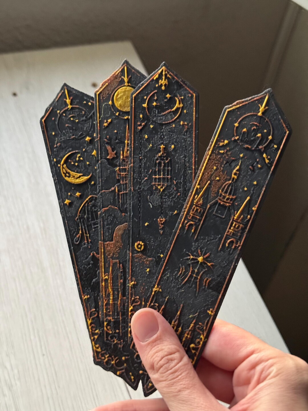 Wizard Bookmarks, Autumn Bookmarks, Fantasy Bookmarks - Etsy