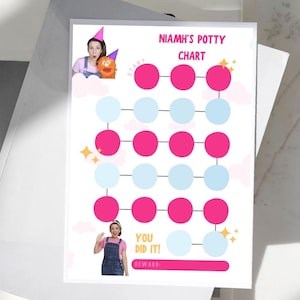 Ms Rachel Potty Chart | Training Reward | Digital - Etsy Australia