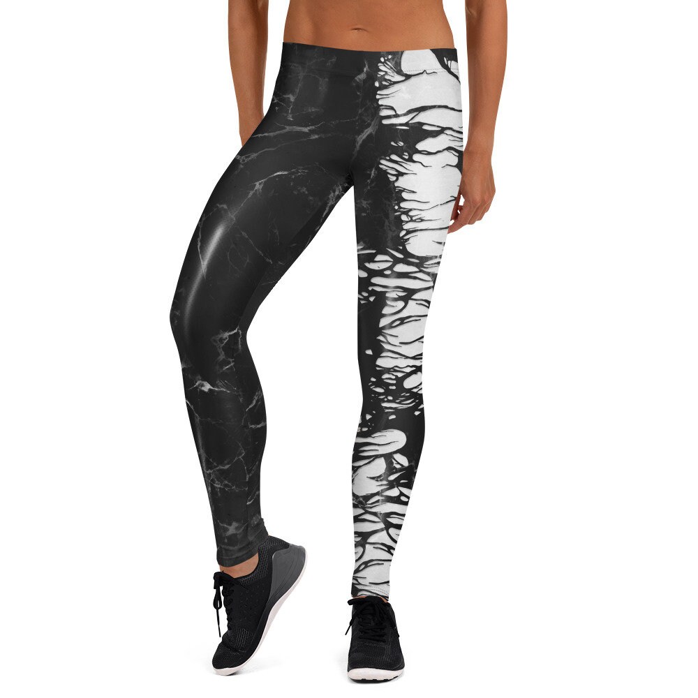 Symbiote Take Over Venom Cosplay Leggings | Etsy