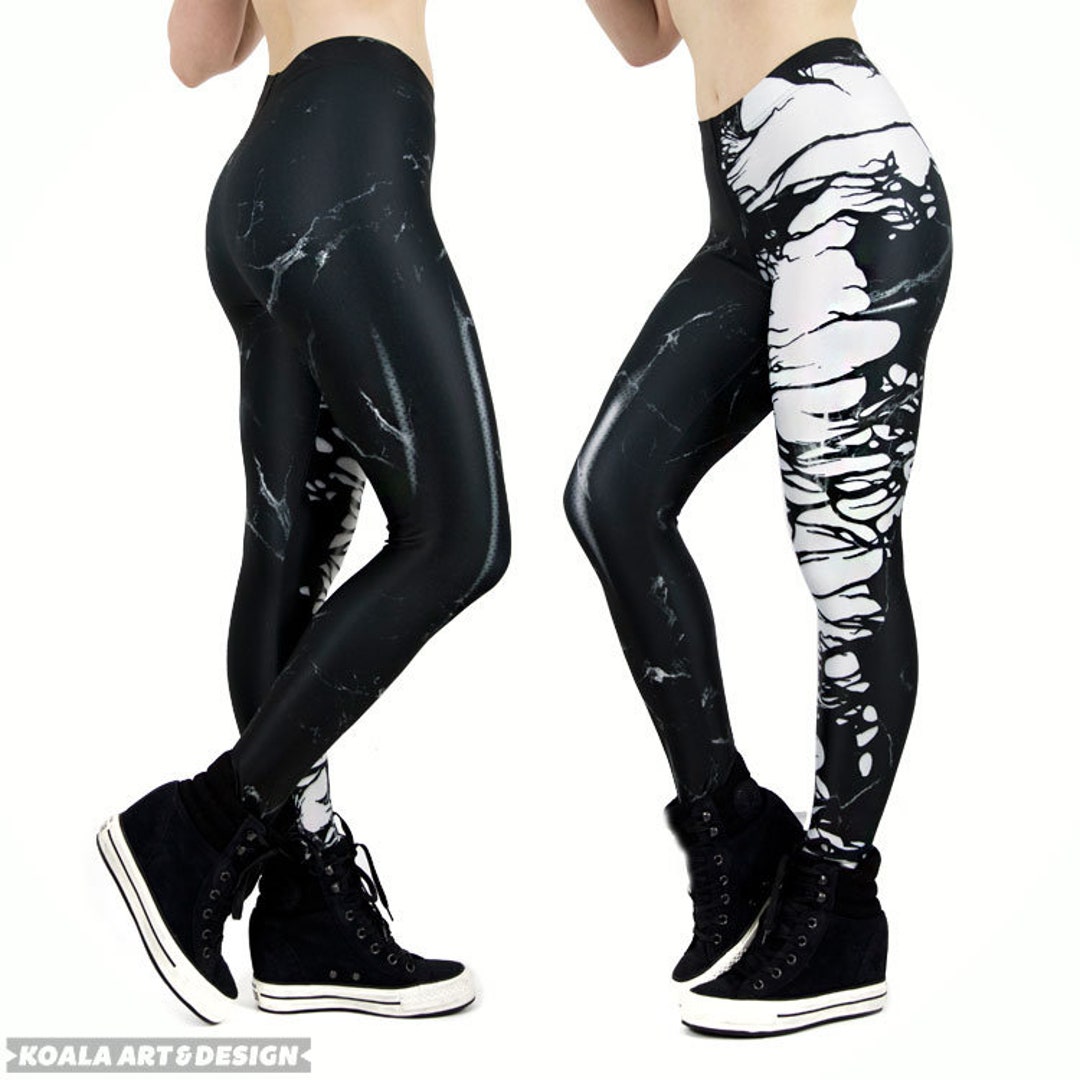 Symbiote Take Over Venom Cosplay Leggings - Etsy