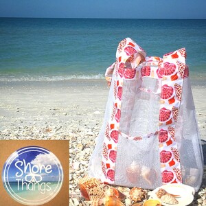 Seashell Shelling Bag Beach Bag With Shells of Southwest - Etsy
