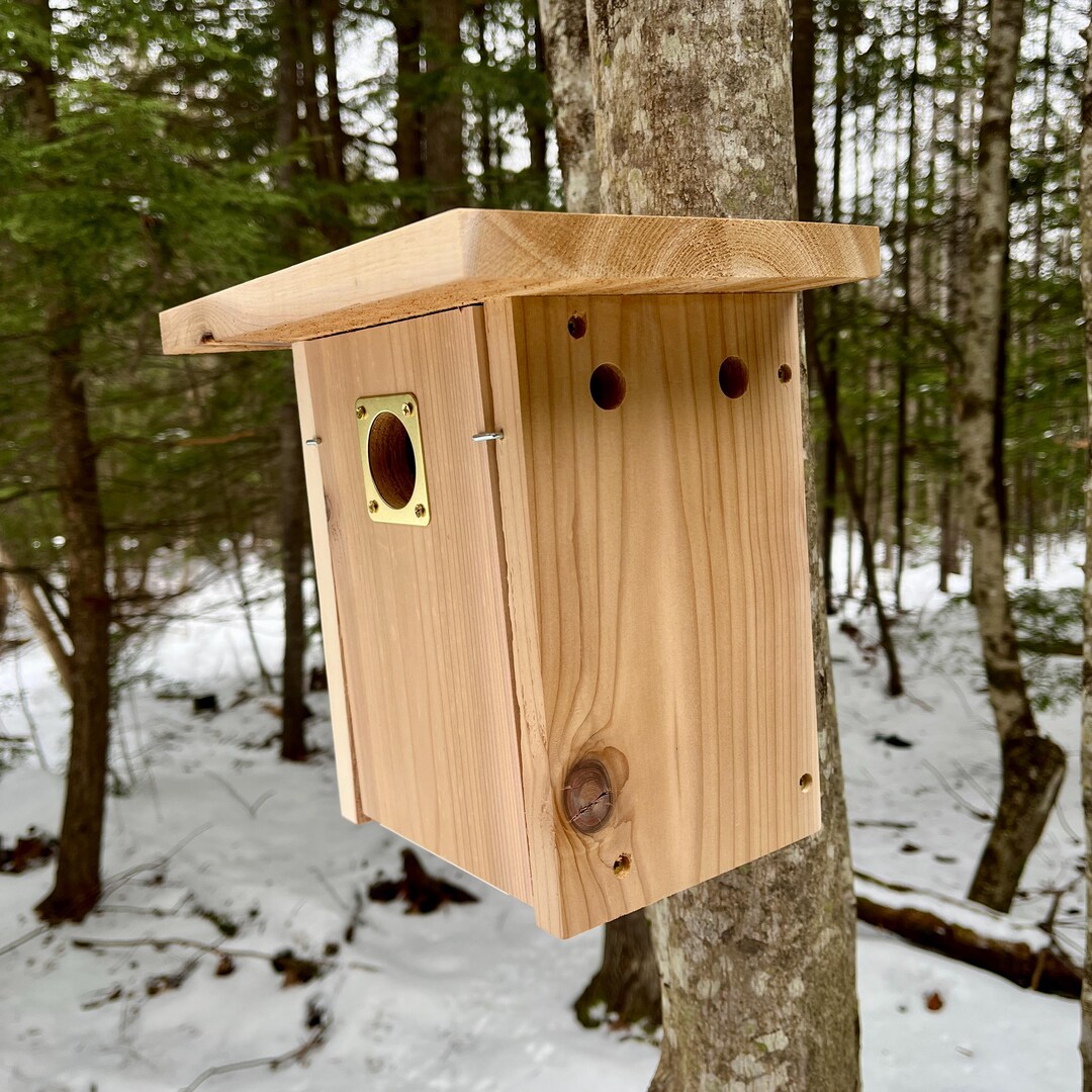 Tree Swallow House / Handmade Western Red Cedar Birdhouse - Etsy