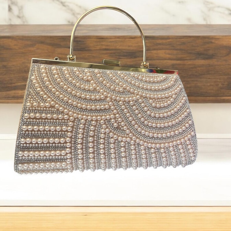 Gold Shell Clutch - Etsy