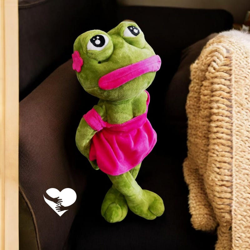 Frog Plush - Etsy