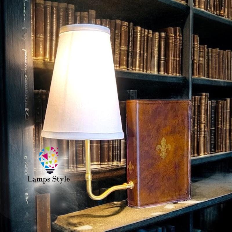 Book Lamp - Etsy
