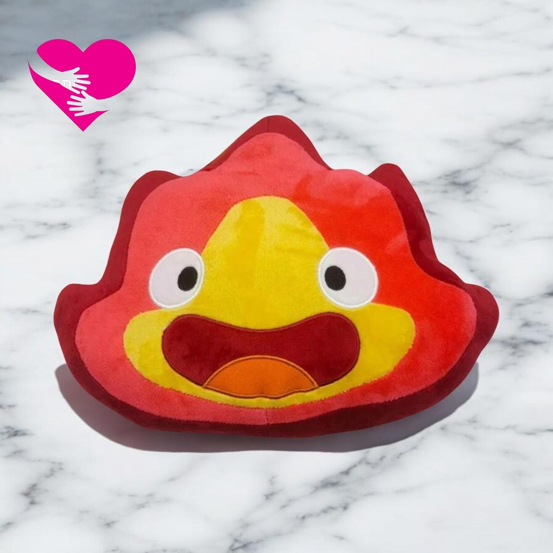 Digital PDF Pattern - Calcifer Plush Fire Demon - Howl's Moving Castle ...