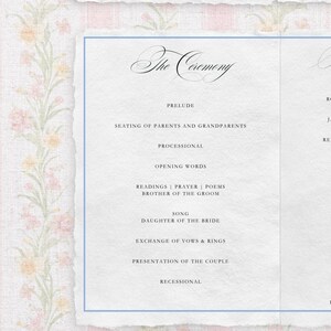 Editable Canva Folded Program Template (4 Pages) - Ready to Print ...