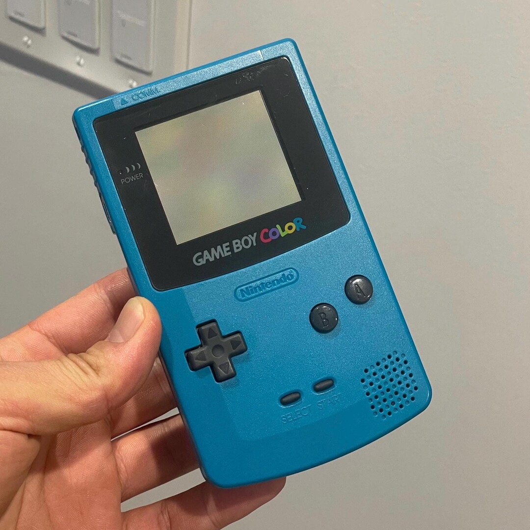 Teal Original Nintendo Gameboy Color GBC #1 - Etsy
