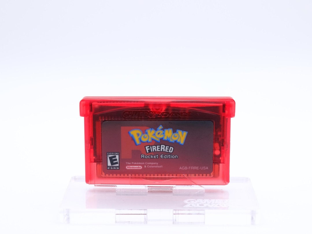 Pokemon Firered Rocket Edition Flash Cart for Gameboy Advance GBA - Etsy