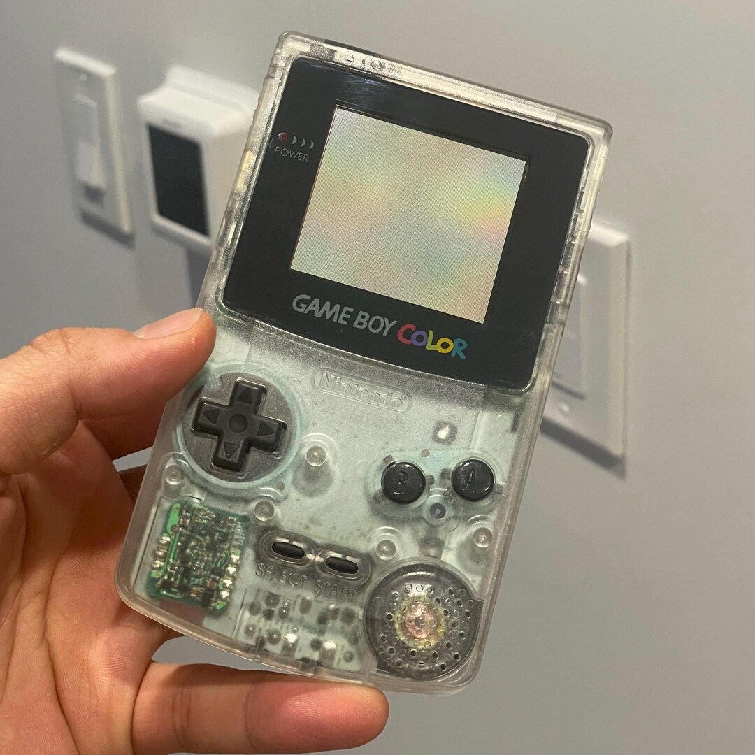 Clear Original Nintendo Gameboy Color GBC #4 - Etsy