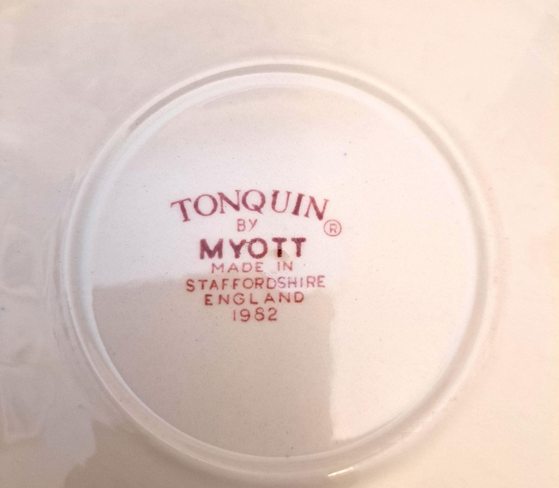 Myott,set of 3 ,tonquin, Staffordshire, England. 1982 - Etsy